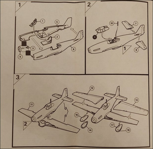 2021 Airfix Bomber Command Group Build - DaveCov's Mustang (02083 ...
