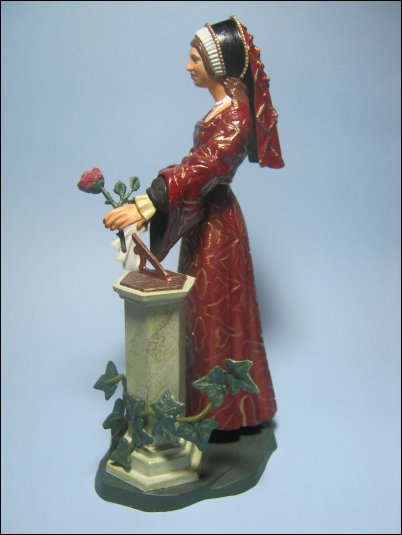 Airfix 1/12 Anne Boleyn - Locate and Cement