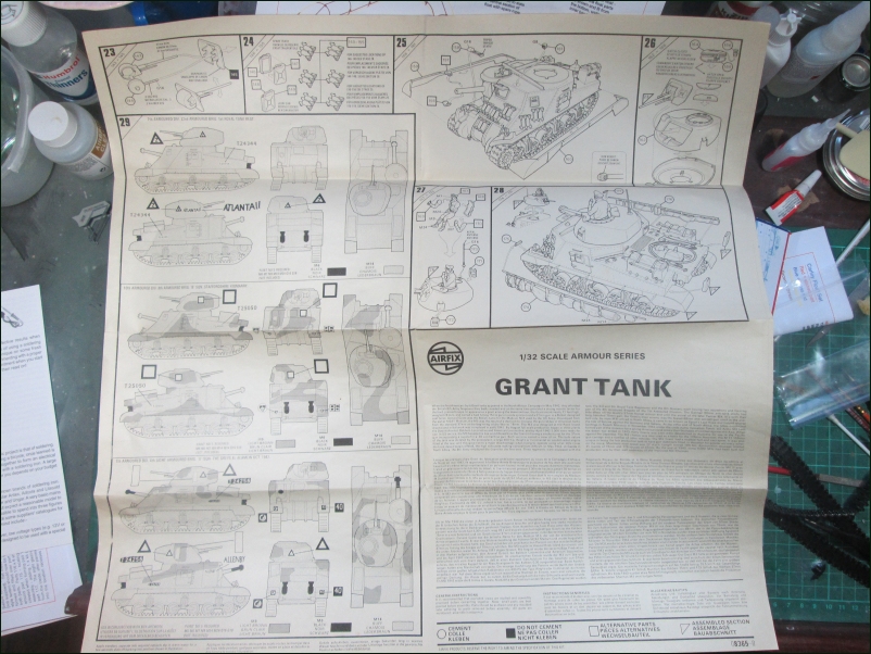 ATF 9th Anniversary GB - DaveCov's 1/32 M3 Grant - - The Airfix Tribute ...