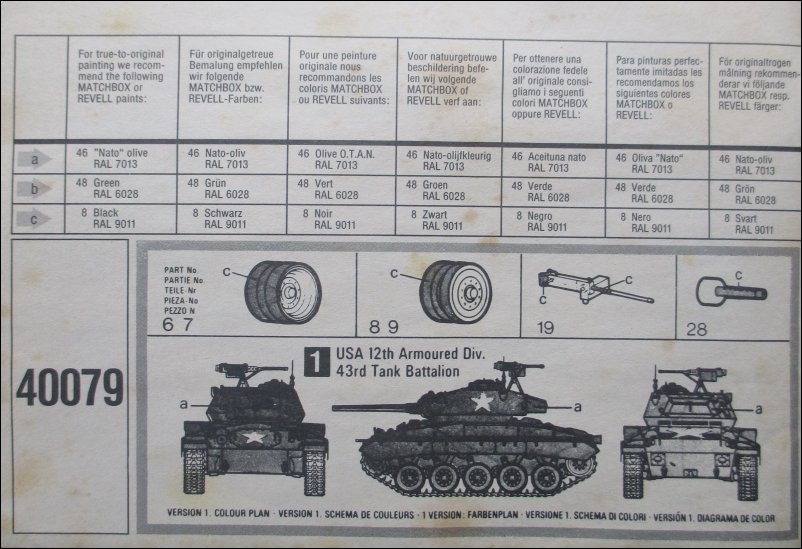 PK-79 Matchbox 1/76 M24 Chaffee - Matchbox 50th Anniversary Group Build ...