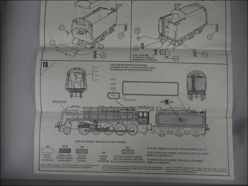 2018 Airfix Locomotive GB - Dave's engine shed; Evening Star 05652-0 ...