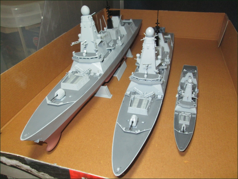ATF Build Review Airfix 1/350 Type 45 Destroyer (A12203) - Page 2 ...