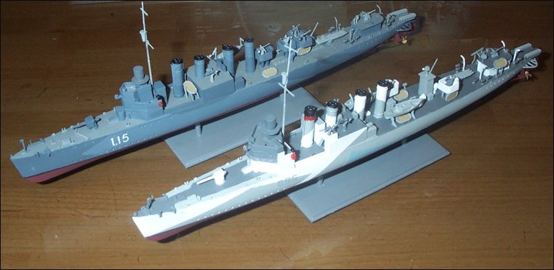 HMS Montgomery instruction sheet - - The Airfix Tribute Forum
