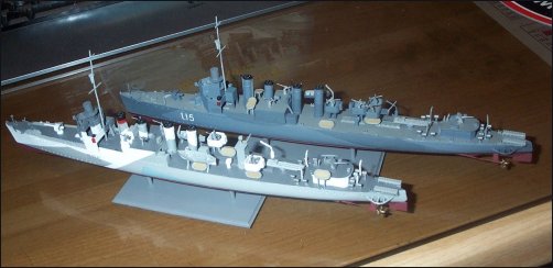 HMS Montgomery instruction sheet - - The Airfix Tribute Forum